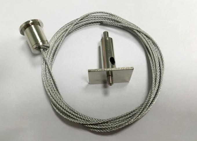 Safety Performance Wire Gripper Tool , Steel Cable Gripper With Male Thread