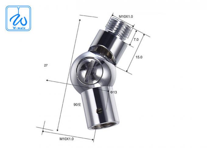 360 Degree Knuckle Universal Swivel Joint Adjustable With Centre Fixing ...