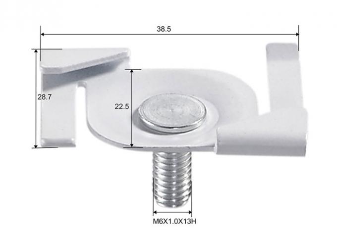 T-Bar Clips Drop-Ceiling Suspended Ceiling Clips Hangers Lighting ...