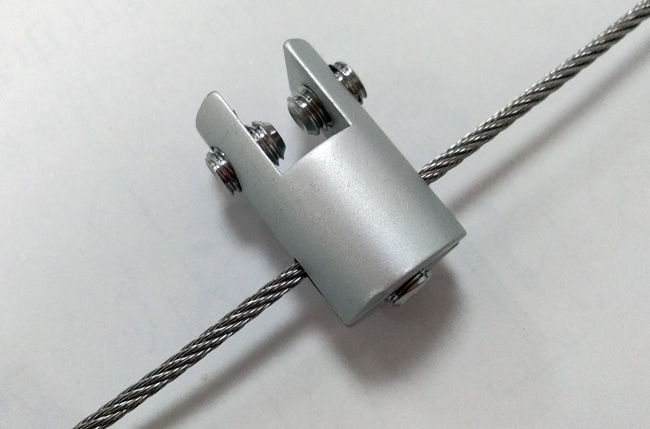 Edge Grip Cable Clamps Accessories Art Cable Hanging System For Glass ...