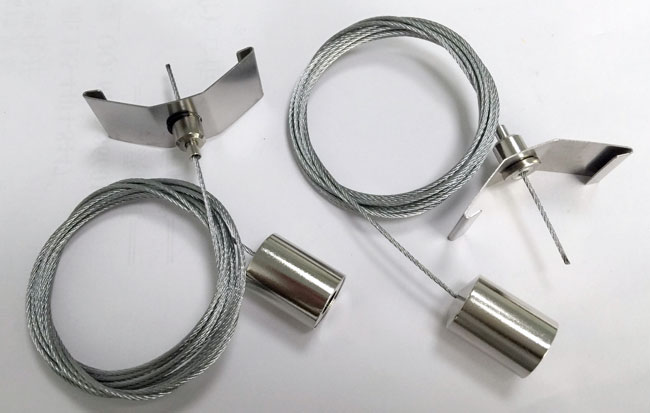 SGS Designed Cable Lighting Suspension Kits For Led Decorated Ceiling ...