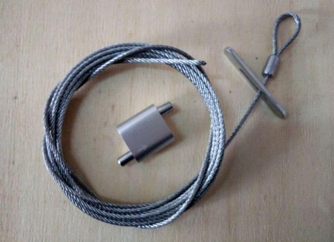 Wall Bracket For Pipe Seismic Bracing Kit With Wire Rope Looping Gripper