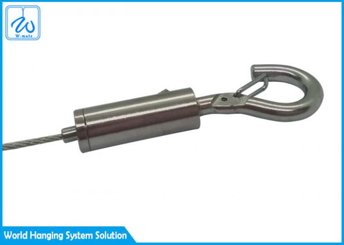 Adjustable Hook Cable Gripper Snap Hook Wire Gripper Lock For Lighting