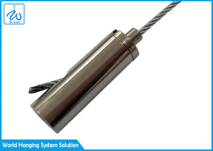 Stainless Steel Wire Rope Grips / Cable Holder For Cable Hanging System