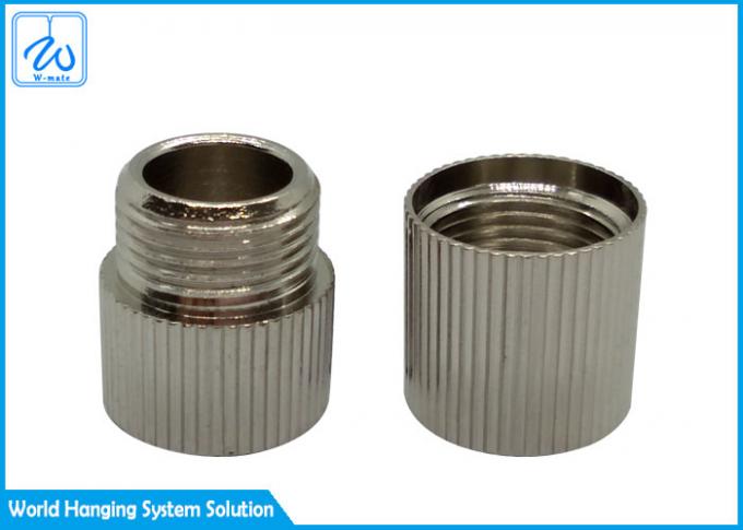 Brass Drop Ceiling Light Attachment Clamps With Steel Cable Wire