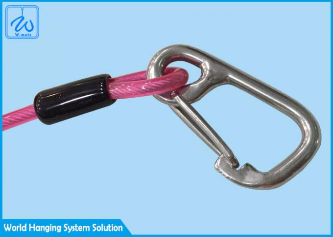 Outdoor Recreation Lanyard Extension Spring Safety Cable