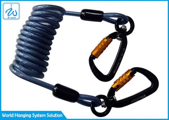 Fall Protection 7x19 Extension Spring Safety Cable