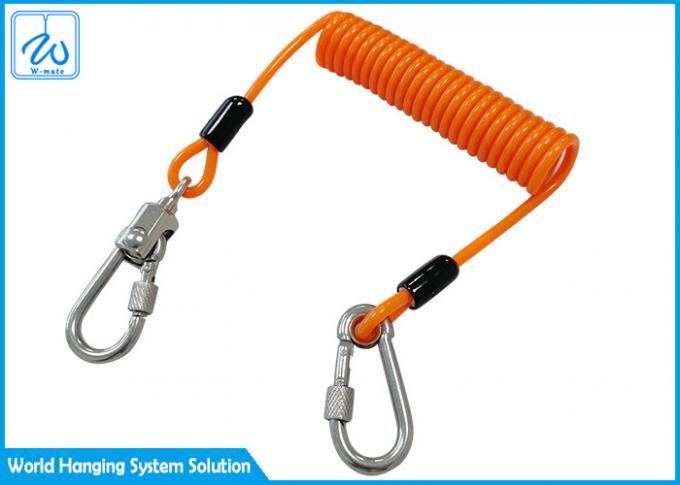 7x19 Anti Abrasion 16mm Extension Spring Safety Cable