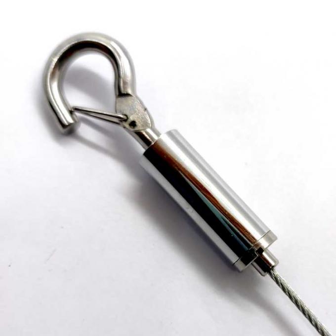 Adjustable Hook Cable Gripper Snap Hook Wire Gripper Lock For Lighting