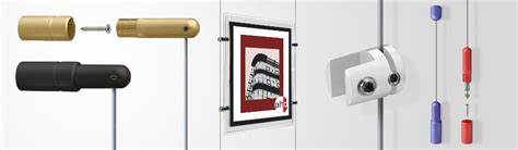 Retail Store Wall Mounted Advertising Aluminium Wire Hanging Signage ...