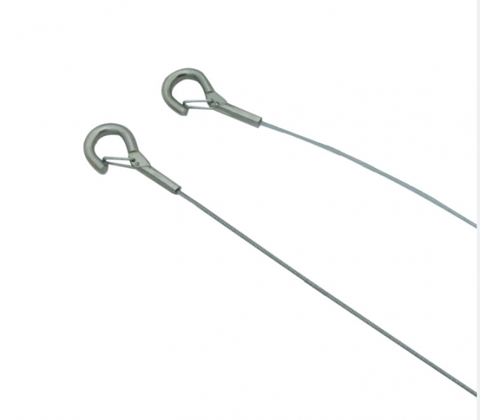 Steel Wire Rope Sling With Hook For Lighting Display And Hanging