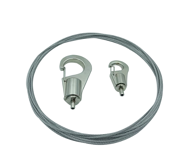OEM Customized Cable Gripper With Spring Hook For Cable Suspension System