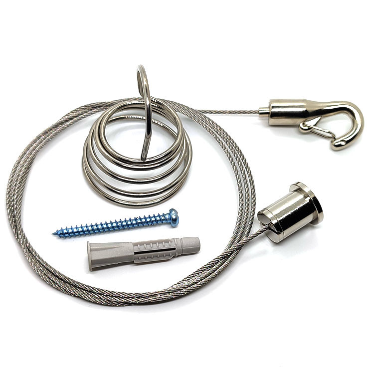 Adjustable Height Hooks Cable Gripper Use With Wire Rope To Hang ...