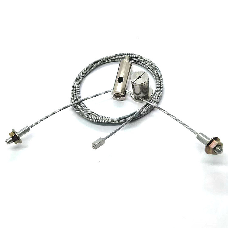 Adjustable Aircraft Cable Suspension Gripper Stainless Wire Rope For ...
