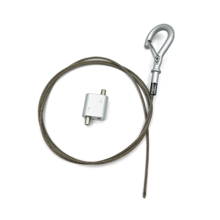 Looping Cable Gripper With A Snap Hook Hanging Wire Systems For ...