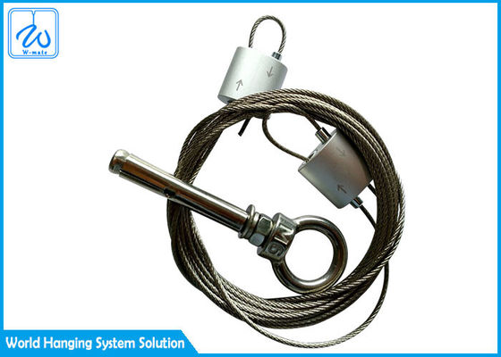 Tool Free Copper HVAC Hanging Kit , 1.8 - 2.0mm Exhibition Hanging Systems